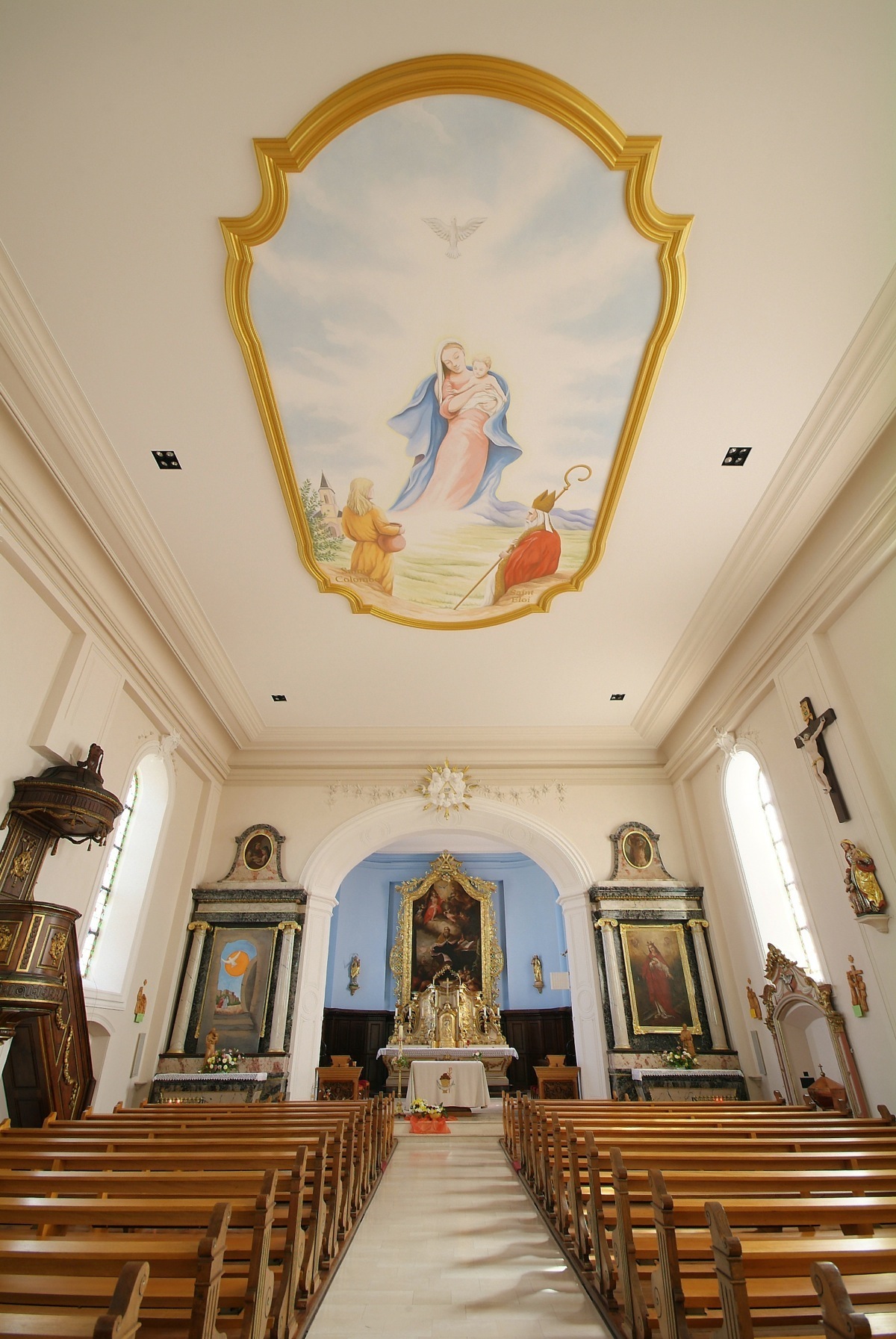 EGLISE SAINTE-COLOMBE DE FESSENHEIM - Werey Stenger